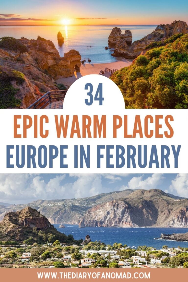 34 Prettiest Warm Places in Europe in February [Secret Spots!]