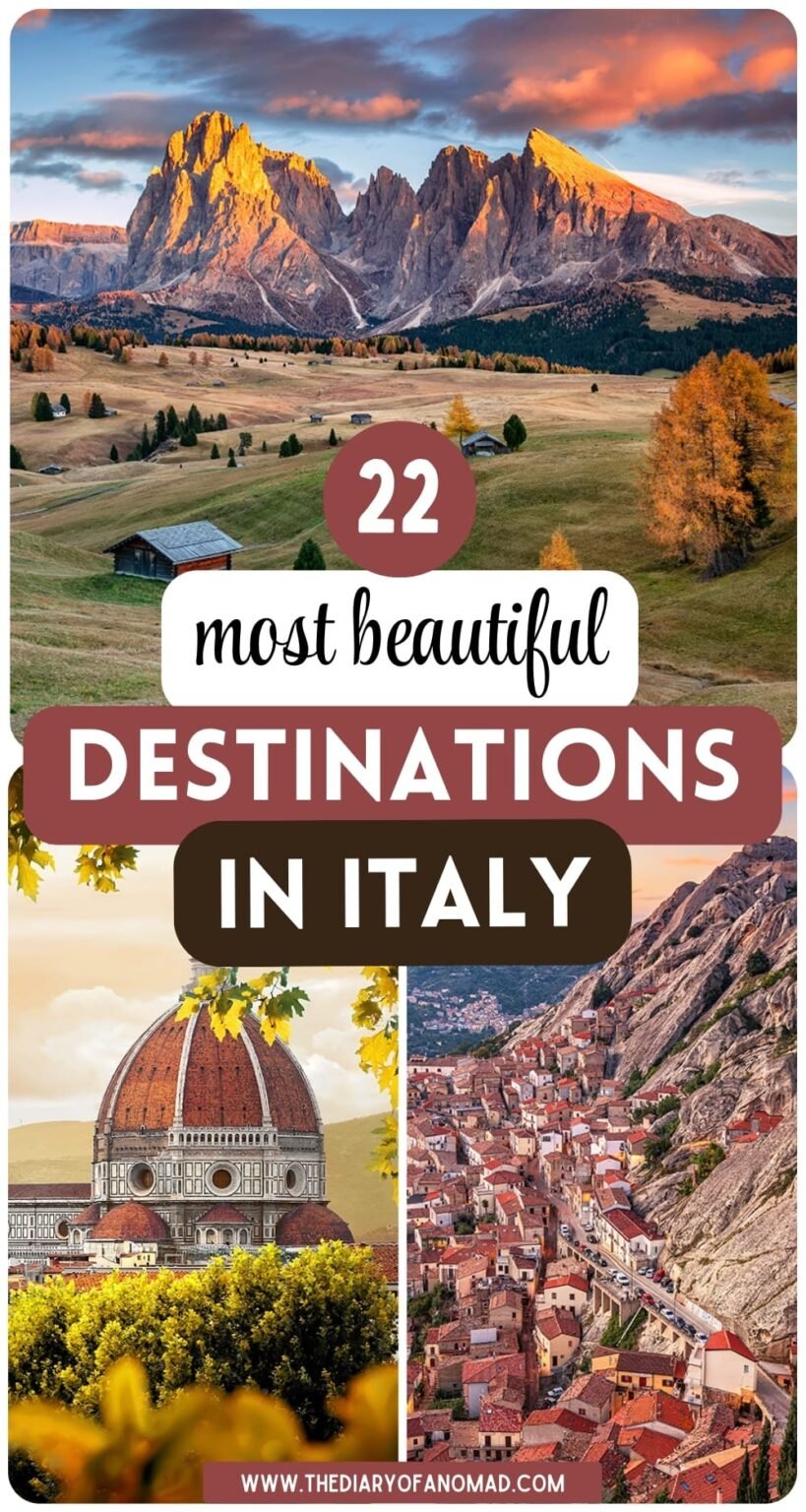 22 Most Beautiful Places in Italy to Visit in 2025